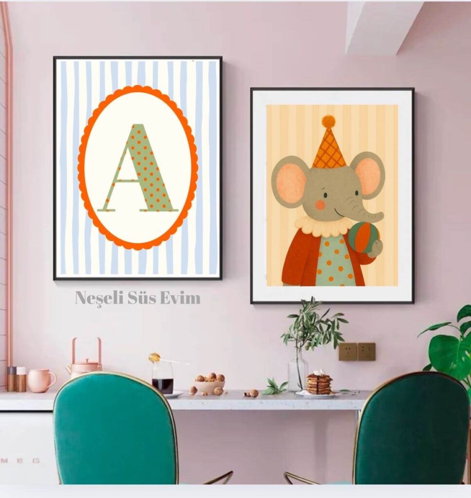 Bebek Odası Poster Modelleri | BEBEK | Neşeli Süs Evim